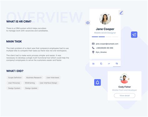 Crm Hr Managment System Behance