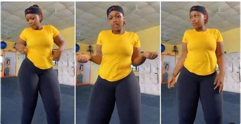 Video Of Curvy Ladys Unusual Dance Moves In Fitting Outfit Leaves Many