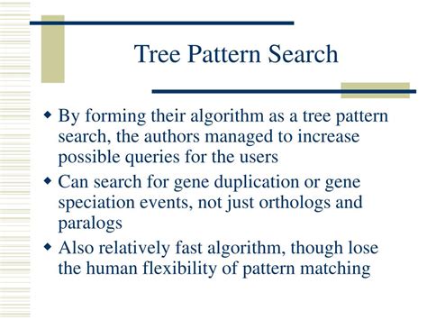 Ppt Tree Pattern Matching In Phylogenetic Trees Powerpoint Presentation Id5669925