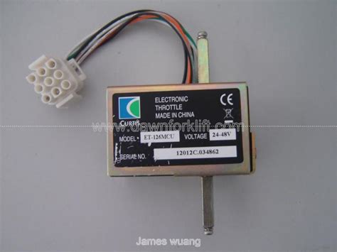 Original Curtis Et 126 Mcu 24 48v Electronic Throttleaccelerator For