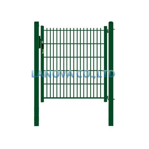 Panel Gate Is Made Of Galvanized Circular Or Square Galvanized Tube With Welded Panel Inner Hot