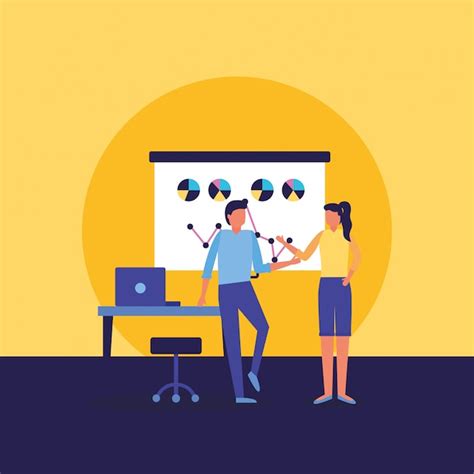 Free Vector Workflow And Infographic