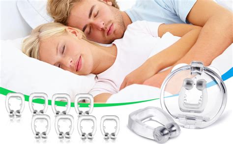 Phomanttonary Schnarchstopper Anti Schnarch 8pcs Schnarchen Stopper