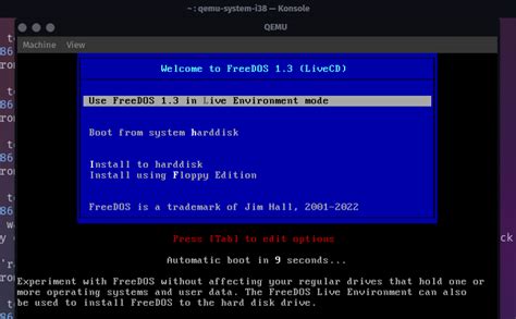 How To Use Qemu To Boot Another Operating System