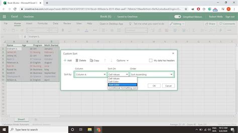3 Ways To Sort By Color In Excel