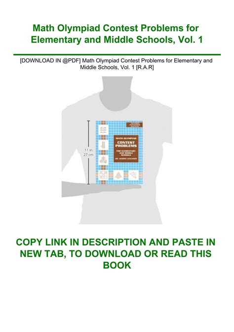 [download In Pdf] Math Olympiad Contest Problems For Elementary And