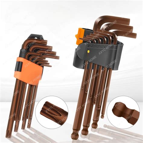 볼 헤드 육각 렌치 세트 연장 엑스트라 롱 패턴 스크루 드라이버 티몬