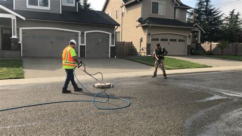 Sergey Chaban On Linkedin Pressure Washing Porous Asphalt Using Our Specialized Equipment