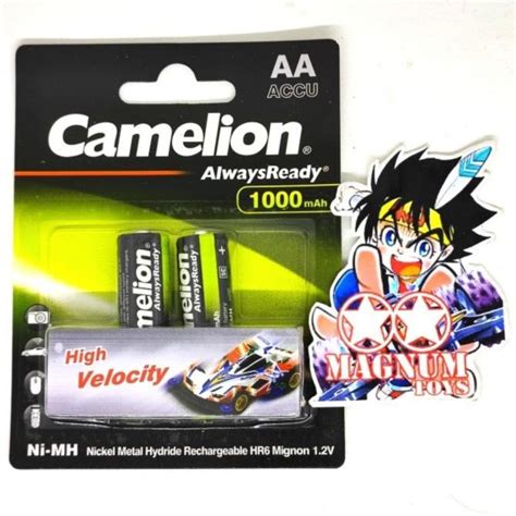 Jual Gratis Ongkir Baterai Rechargeable Camelion AA Velocity Baterai Cas Kualitas