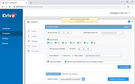 Cloud Backup For Linux Servers Via Idrive® Web Console