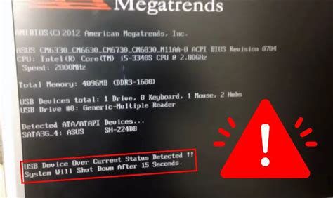 Usb Device Over Current Status Detected Cách Sửa Lỗi Nhanh