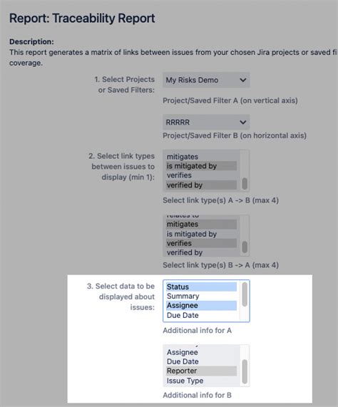 how to create a risk traceability matrix in jira softcomply