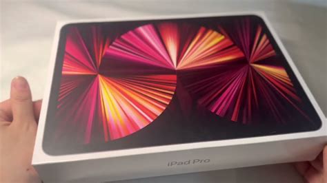 Ipad Pro Unboxing 2022 아이패드프로 2022 Youtube