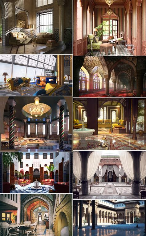 10组有阳光照射的室内场景3d模型合集（max） 云瑞设计