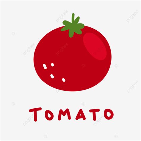 귀여운 토마토 손으로 그린 벡터 귀엽다 토마토 벡터 Png 일러스트 및 벡터 에 대한 무료 다운로드 Pngtree