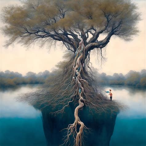 Premium Ai Image Ai Of The Tree Of Life That Represents The Human