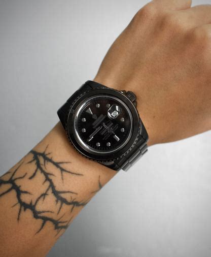 Number Nine X Jam Home Made Ss13 Submariner Watch Driew
