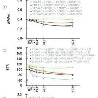 Maximum Quantum Yield F V F M And Effective Quantum Yield Of PSII Download Scientific