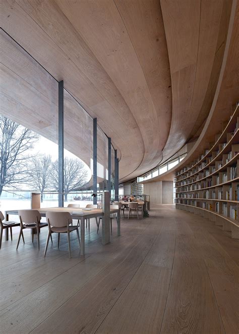 Kengo Kuma Designs Timber Library Dedicated To Playwright Henrik Ibsen