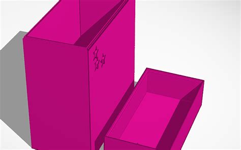 3d Design Tall Box Tinkercad