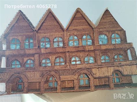 ръчно изработен макет на къща в Антикварни и старинни предмети в гр