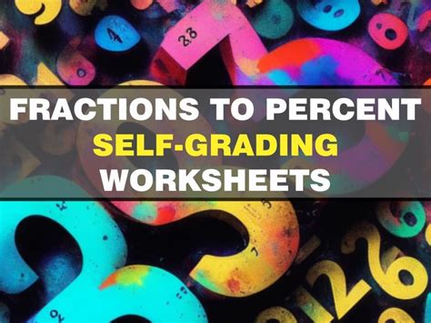 Fractions To Percent Self Grading Quiz Teaching Resources