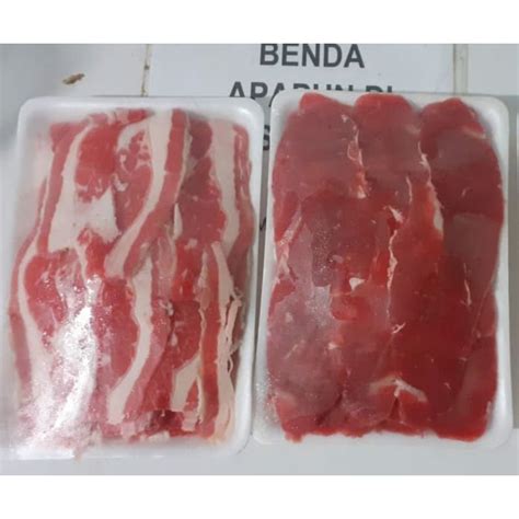 Jual Daging Slice Marinasi Shopee Indonesia
