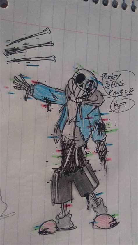 Pibby Classic Sans Phase 2 By Grimprim On Deviantart