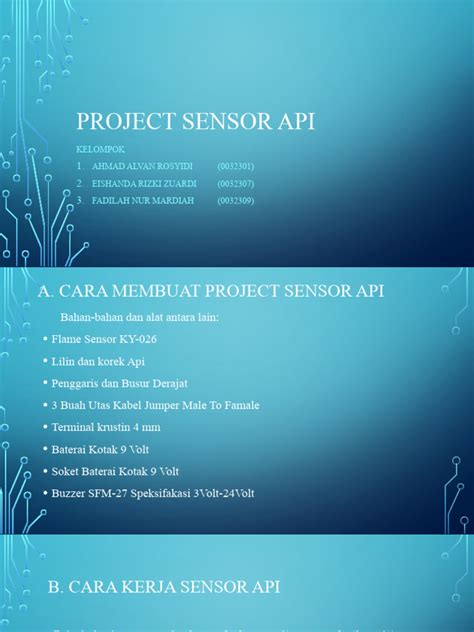 Sensor Api Pdf Teknologi And Rekayasa