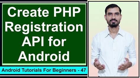 create php api for android register php xampp mysql android