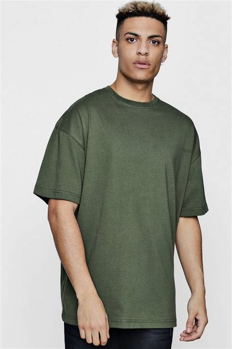 Oversized Crew Neck T Shirt Boohoo