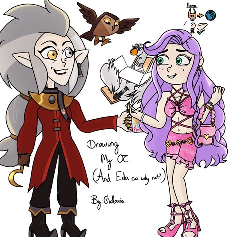 Drawing My Oc And Eda In Her Season 3 Finale Headmaster Outfit 🦉💖 Rtheowlhouse