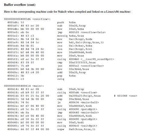 Solved Buffer Overflow The Next Problem Concerns The Chegg