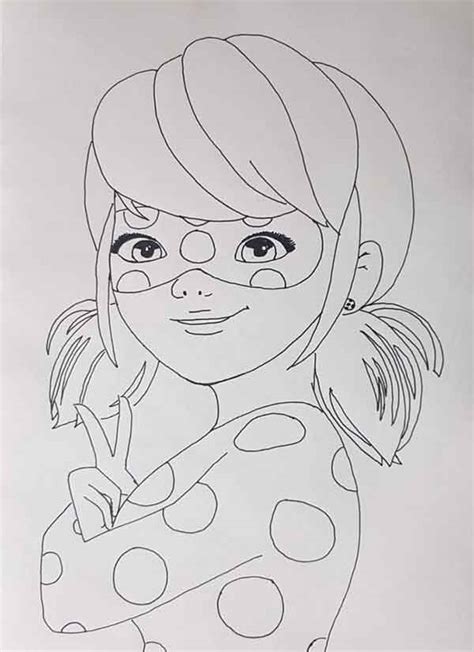 نقاشی دختر کفشدوزکی 2024؛ اگر دنبال ایده‌های راحت و جذاب هستید باید