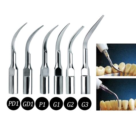 Dental Ultrasonic Scaler Tip Scaling Periodontics Endo Perio Tips Para
