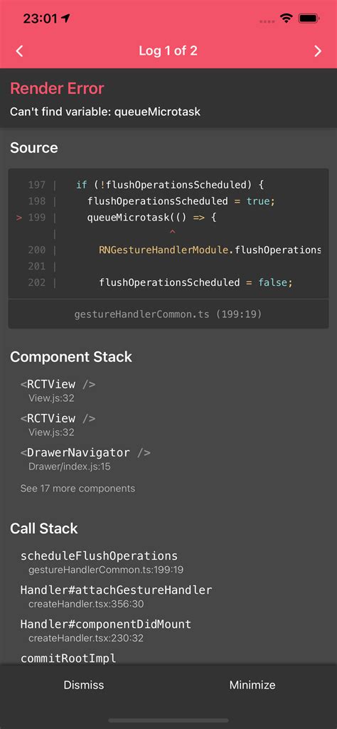 Referenceerror Can T Find Variable Queuemicrotask Issue Software Mansion React