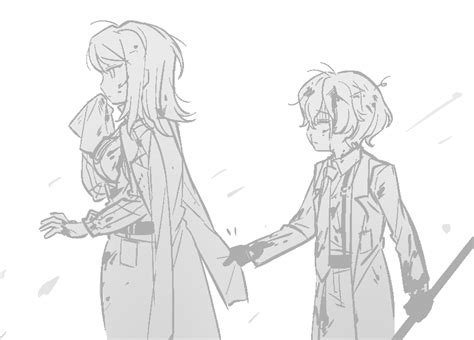 Faust And Sinclair Project Moon And More Drawn By Ohzv Danbooru