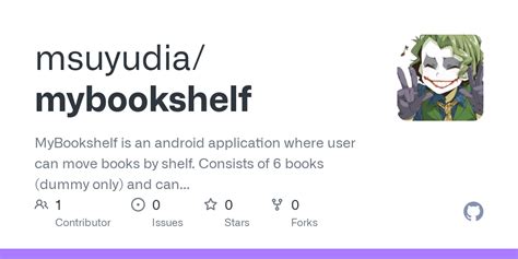 GitHub Msuyudia Mybookshelf MyBookshelf Is An Android Application Where User Can Move Books