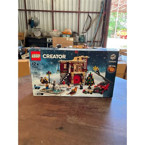 พร้อมส่ง Lego 10263 Winter Village Fire Station Retired Set Hard To