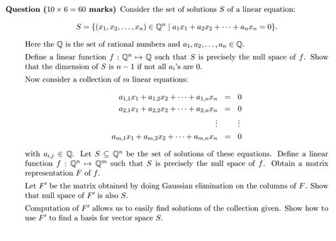 Solved Question Marks Consider The Set Of Chegg Com