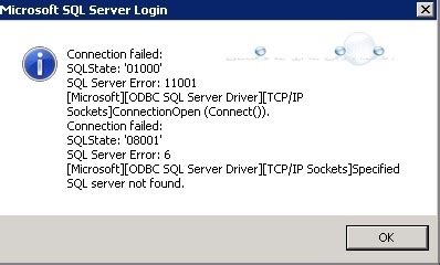 Fix Microsoft SQL Server Error