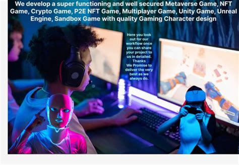 Metaverse Game Nft Game Crypto Game P2E Game P2E Nft Game Unity Game