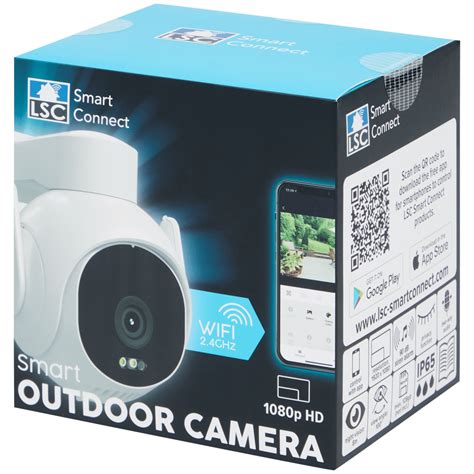 Caméra De Surveillance Extérieure Pivotante Lsc Smart Connect Action Fr