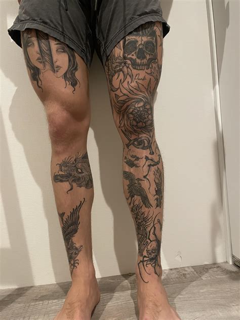 Leg Sleeve Tattoos For Men Top 12 Trendy Leg Tattoos For Men Bold