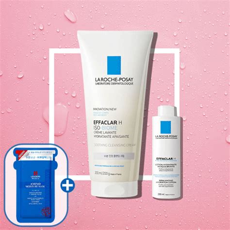 라로슈포제 피부과용 라로슈포제 에빠끌라 H아이소바이옴 수딩 클렌저200ml에빠끌라 H로션15ml 위시버킷