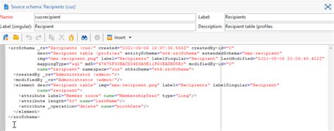 Extend Campaign Schemas Adobe Campaign