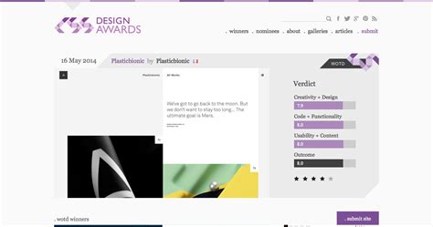 Css Design Awards Webデザインギャラリー Choicely