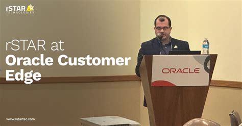 Rstar Technologies On Linkedin Oracleedge Customerexperience