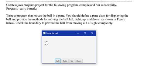 Solved Create A Java Programproject For The Following