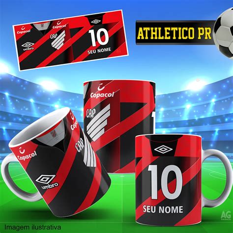 Caneca Atlético Paranaense Atl Pr Personalizada Campeonato Brasileiro